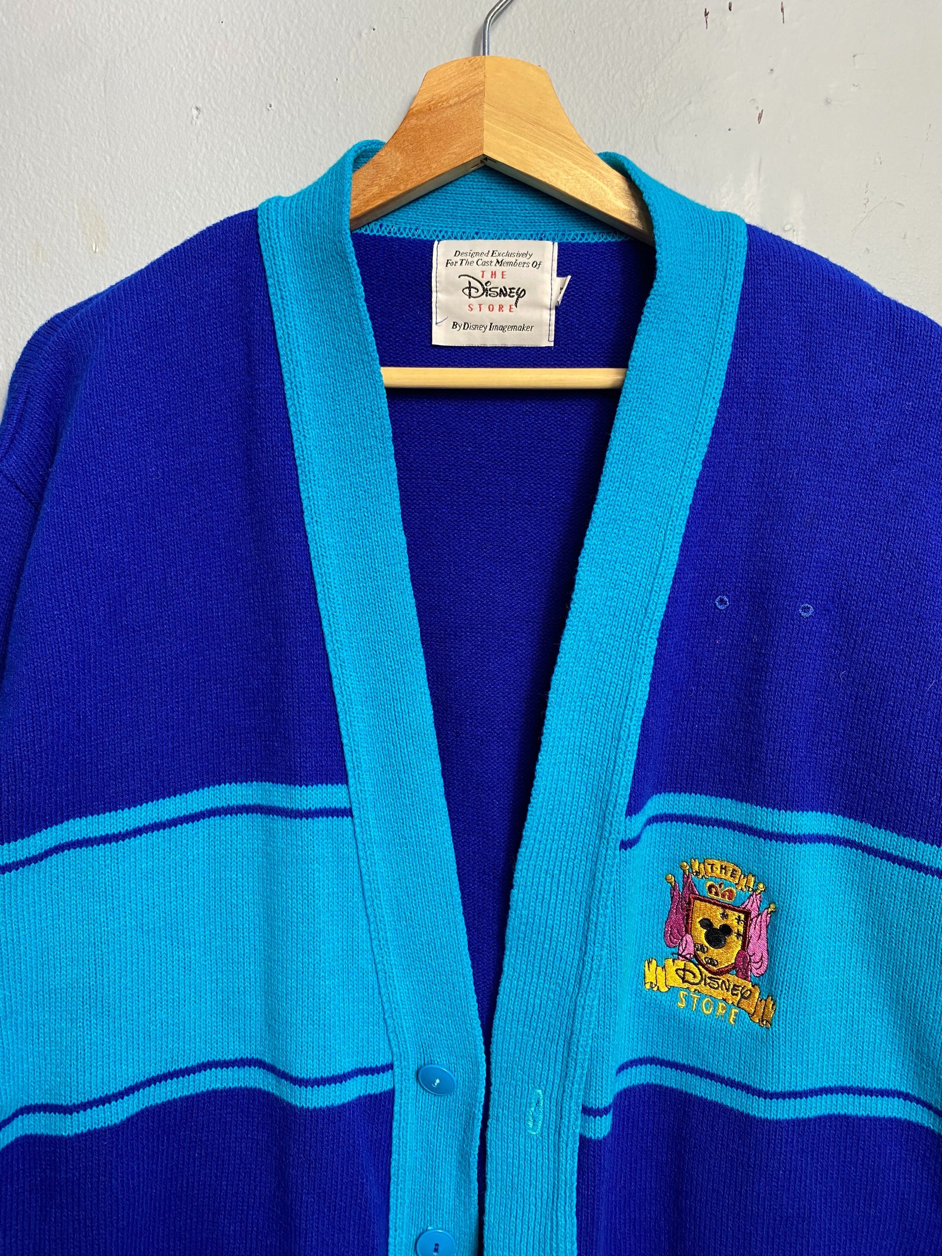 Disney Store Vintage Cast Member Cardigan 90s - BIDSTITCH