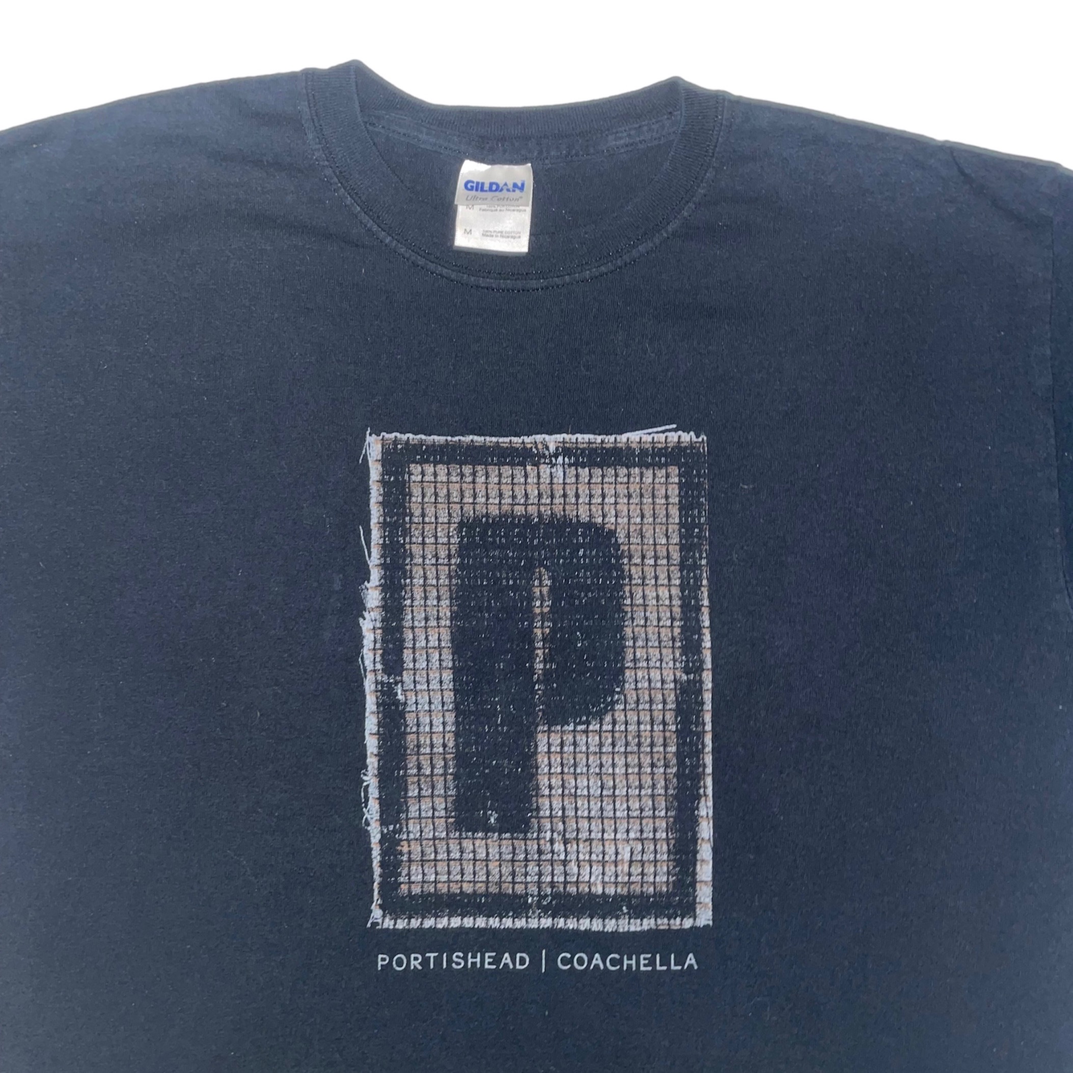 Vintage Early 2000s Portishead Coachella Band T-Shirt - BIDSTITCH